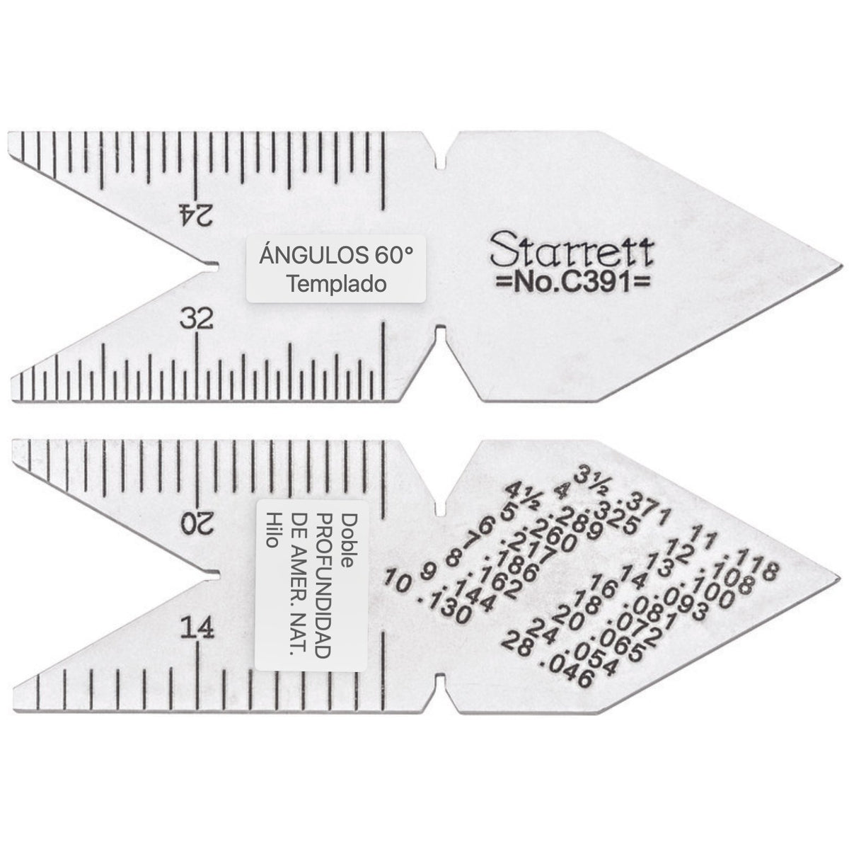 Galga de Centro de 60º — Tienda Henca