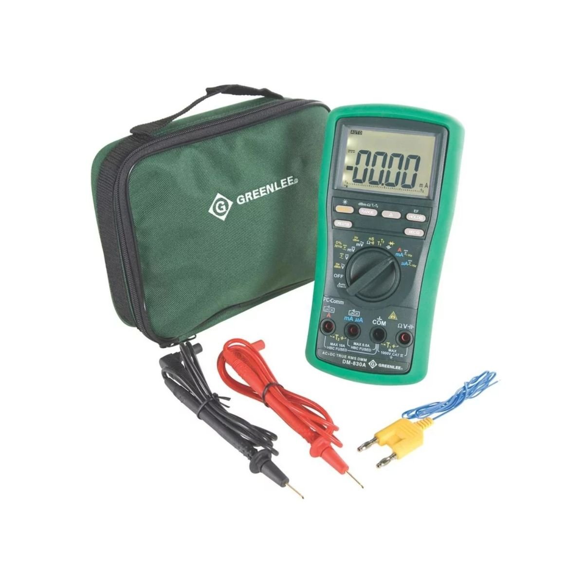 600 Volt 600 Amp Digital Multimeter, Greenlee — Tienda Henca
