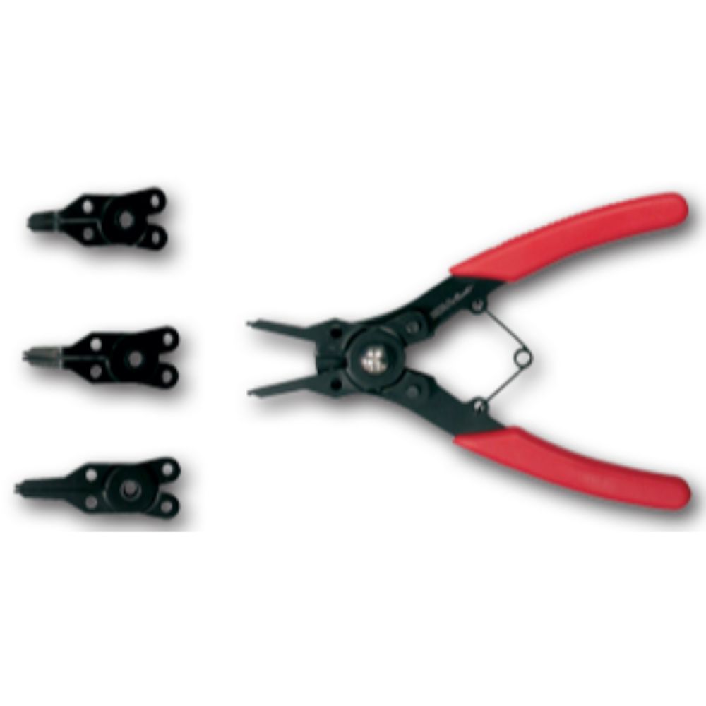 Pinza Recta y Curva en Juego de 6" para Sacar Candado Interior y Exter ...